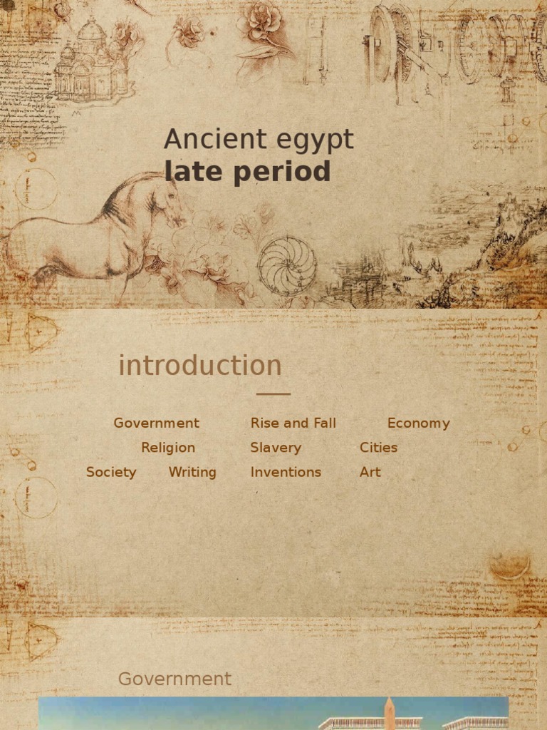 Late Period Egypt | PDF
