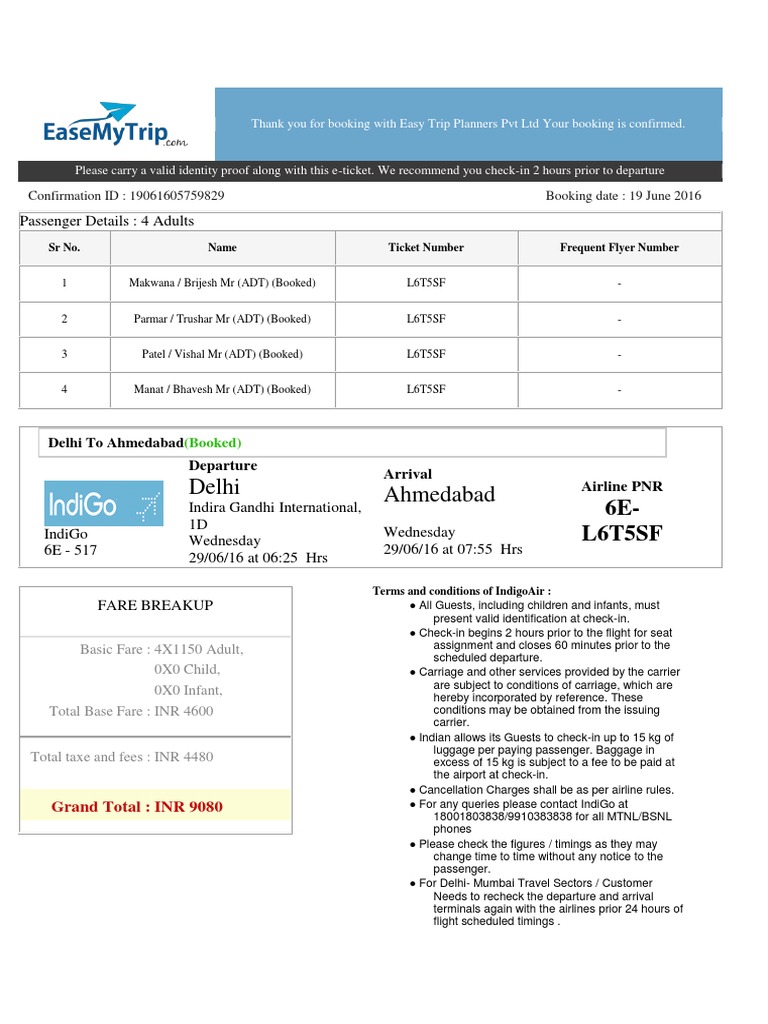 Flight Ticket.pdf | Aviation | Airlines