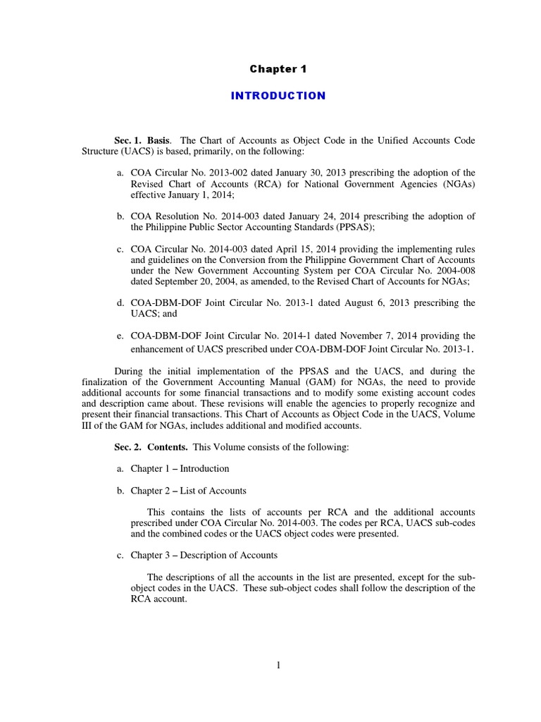 BIR Chart of Accounts | PDF | Inventory | Government Budget Balance