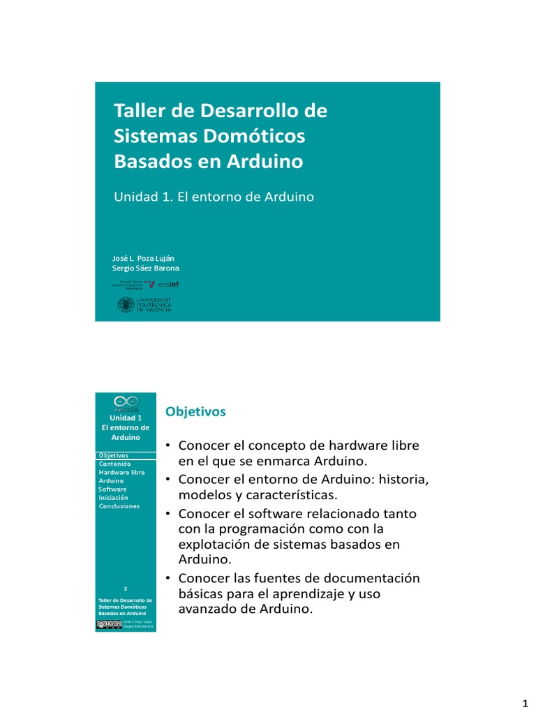 1-El Entorno de Arduino PDF | PDF | Arduino | Software libre