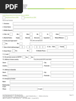 CQU Application Form | PDF | Travel Visa | Disability
