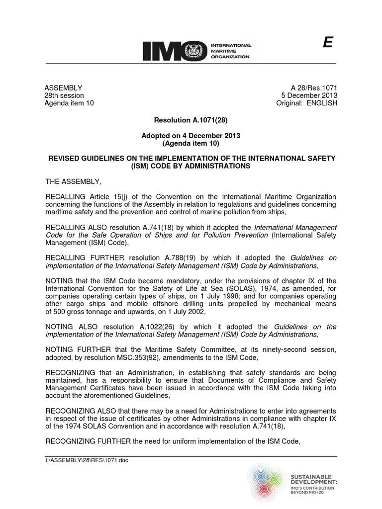 Ism Implementation | PDF | Verification And Validation | Audit