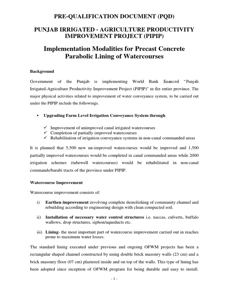 Pre Qualification | PDF | Verification And Validation | Precast Concrete