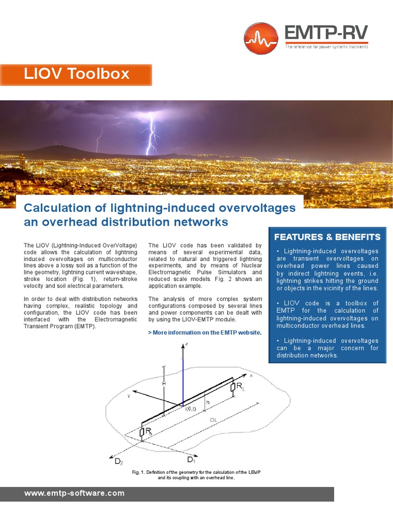 Toolbox Liov | PDF | Lightning | Transmission Line