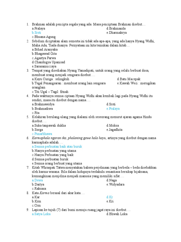 Hubungan Atman dan Brahman dalam Hindu | PDF