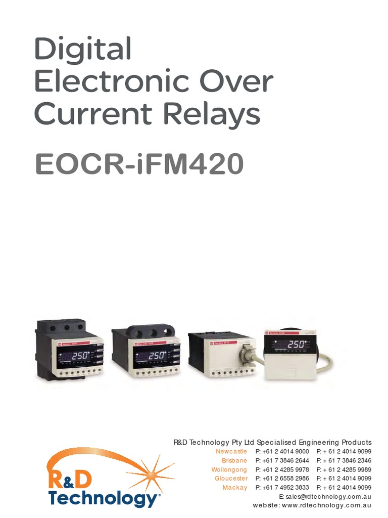 Eocr | PDF | Electrostatic Discharge | Relay