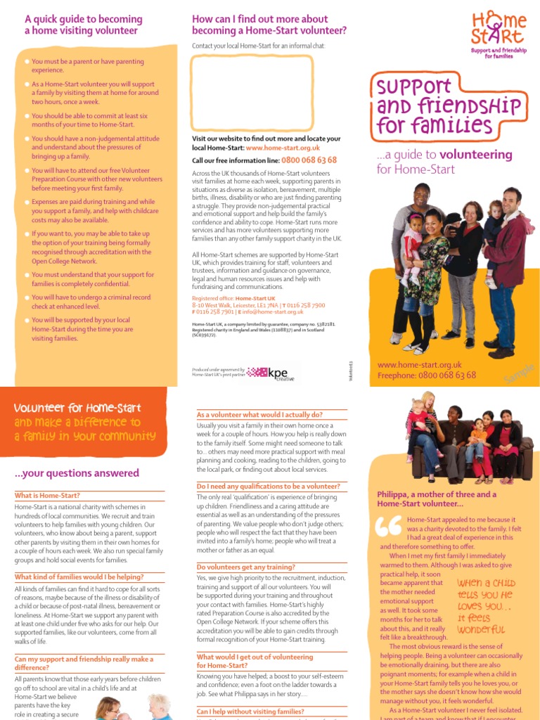 2013 Volunteers Leaflet | PDF | Volunteering | Grief
