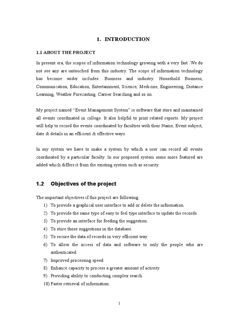 Event Management System VB Net Report | PDF | Sql | Microsoft Visual Studio