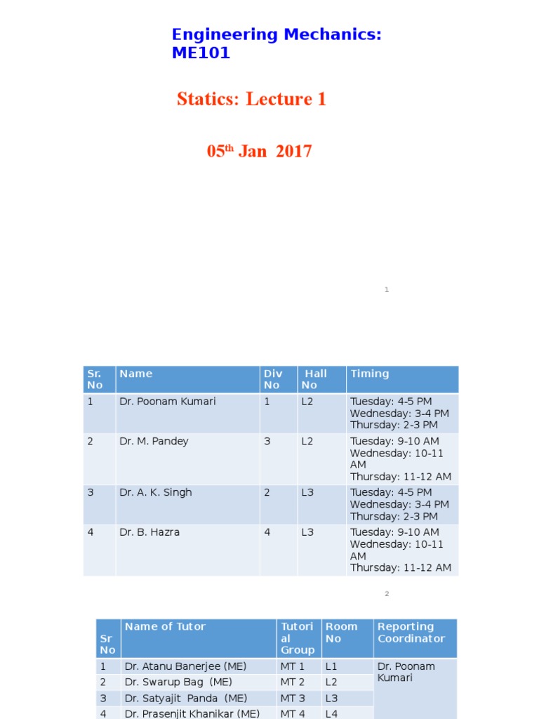 Basic ME101 - Revised | PDF | Rotation Around A Fixed Axis | Classical Mechanics