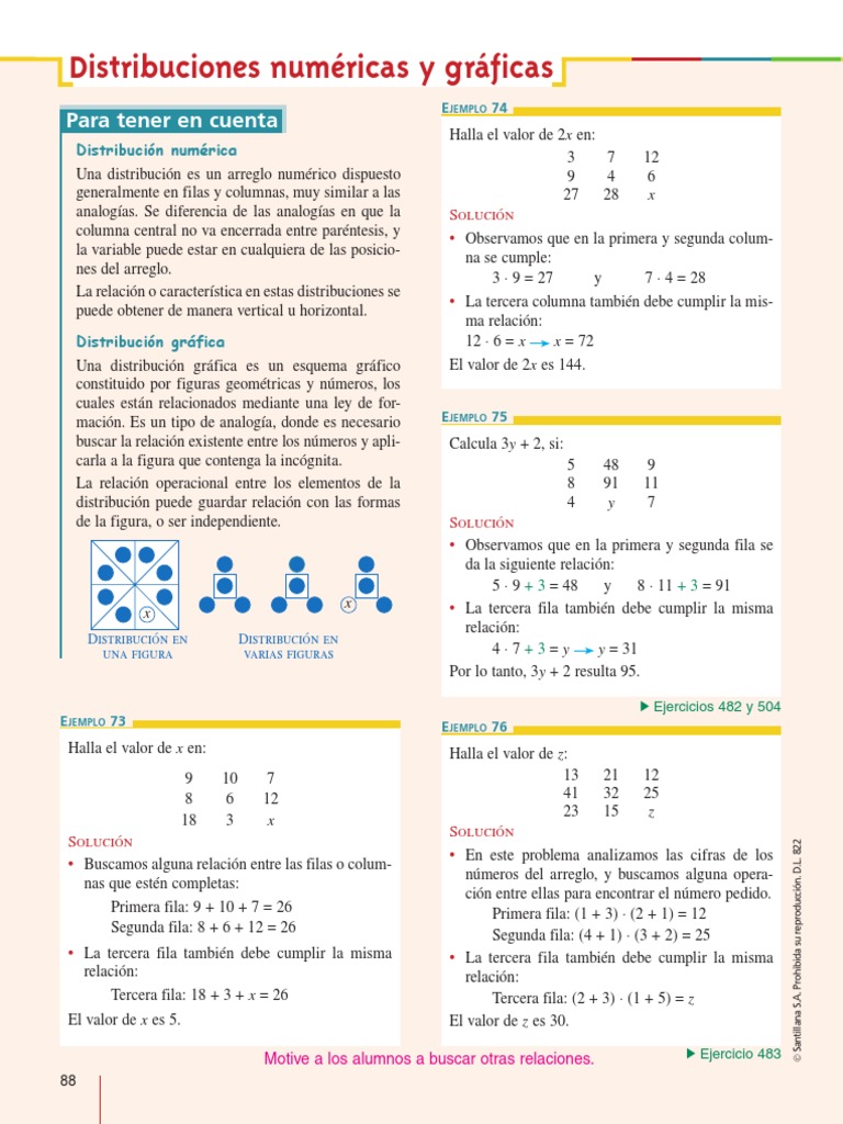 Distribuciones Numéricas y Gráficas | PDF | Science | Enseñanza de ...