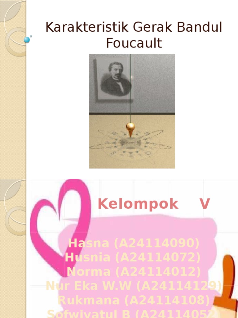 Analisis Gerak Bandul Foucault | PDF