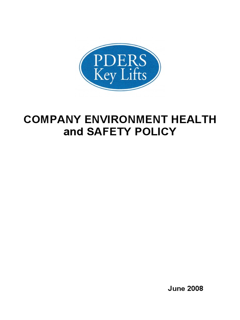 EHS Policy | PDF | Occupational Safety And Health | Safety