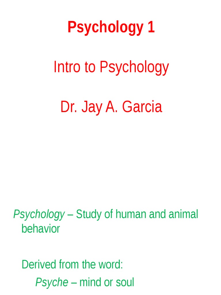Overview of Psychology Schools | PDF | Observation | Psychology