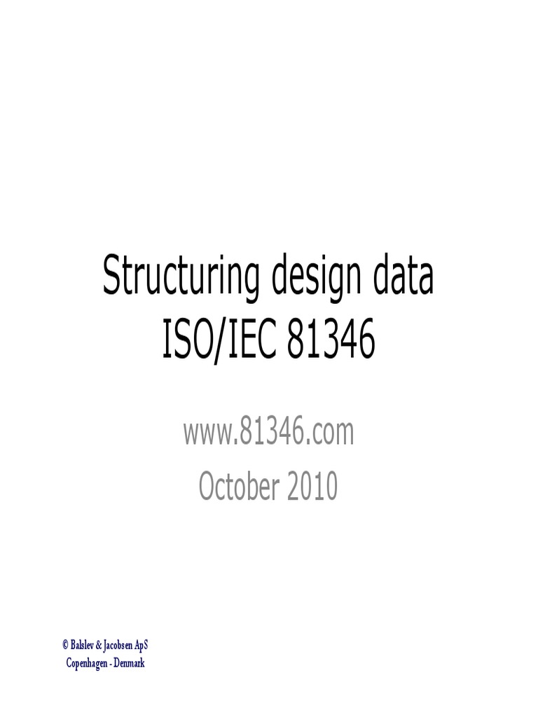 Extented Introduction To 81346 Part 1 and 2 Version 2010 10 11 PDF ...