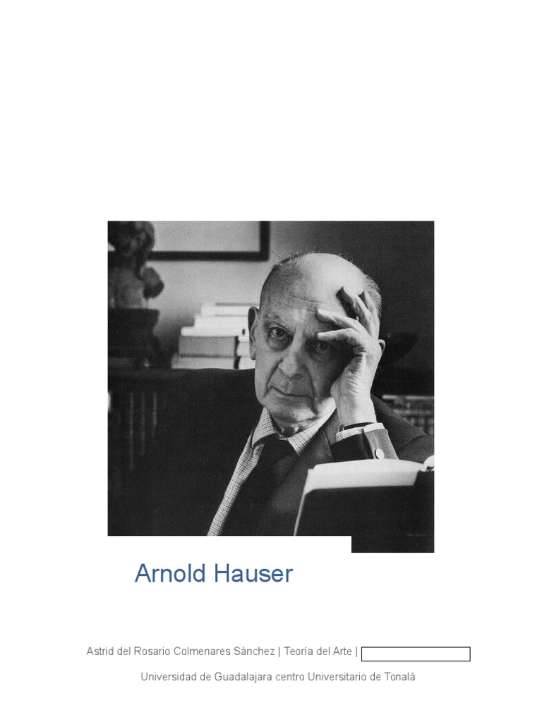 Arnold Hauser | PDF | Barroco | Sociedad