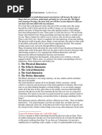 12 Dimensions | PDF | Plane (Esotericism) | Soul