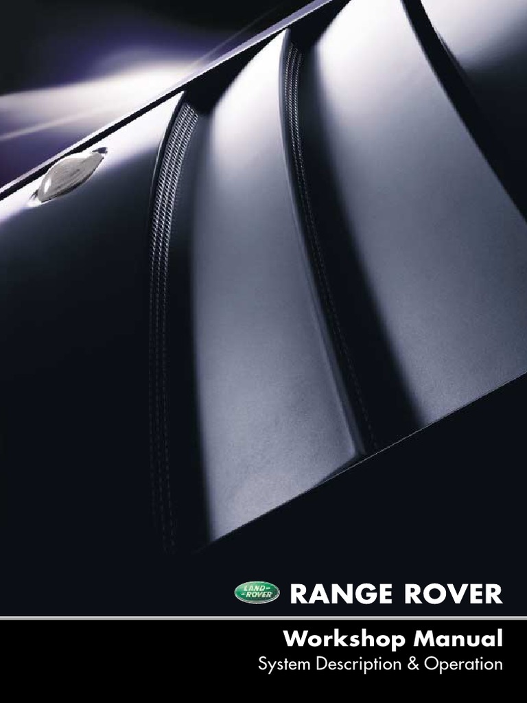 Workshop Manual L322 4.4L Range Rover PDF | PDF | Piston | Internal ...