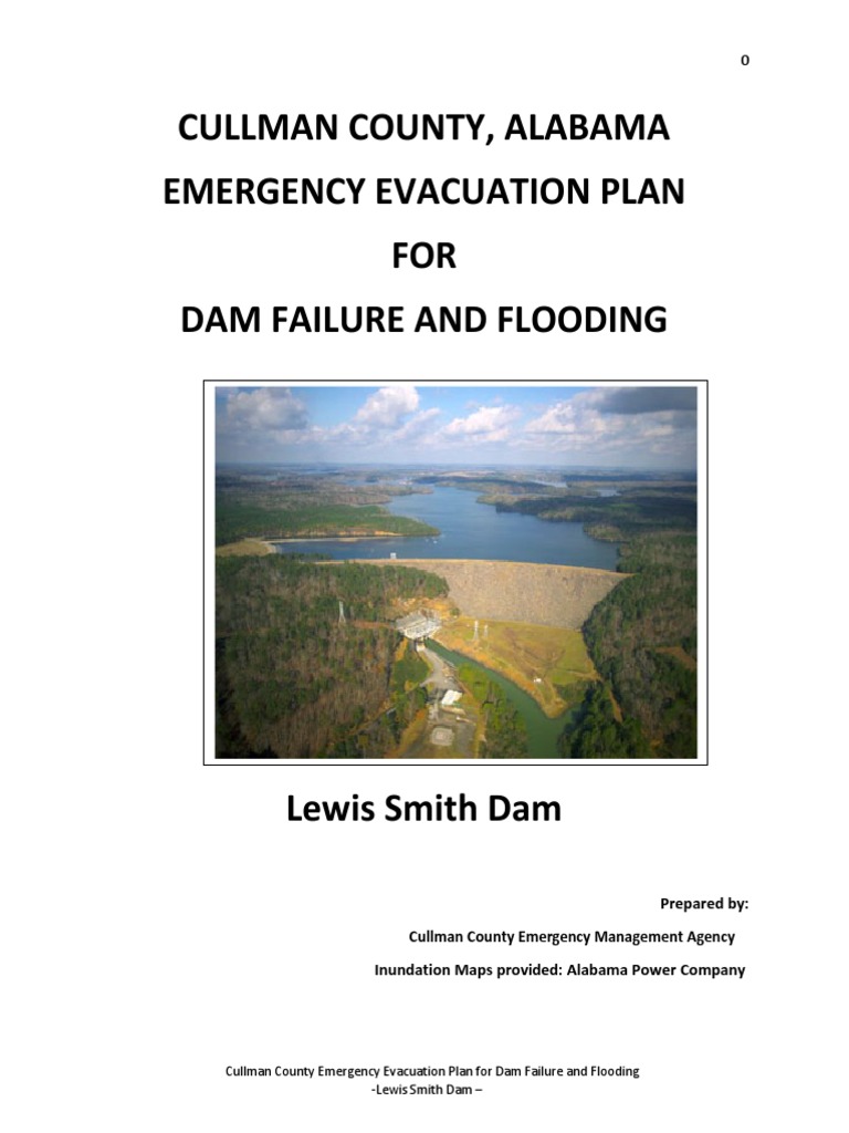 Lewis Smith Dam Catastrophic Failure Response Plan 01052017 | PDF ...