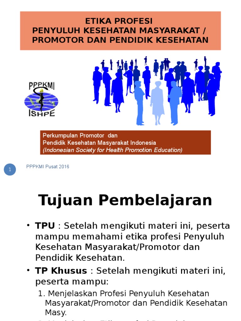 Etika Profesi Dan Pengurus Pppkmi Pusat | PDF
