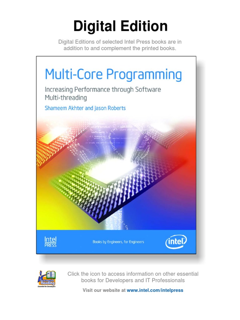 Multi-Core Programming Digital Edition (06-29-06) PDF | PDF | Multi ...