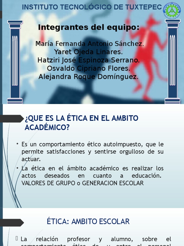 1.2.1.Ética en El Ambito Personal y Social | Moralidad | Comportamiento