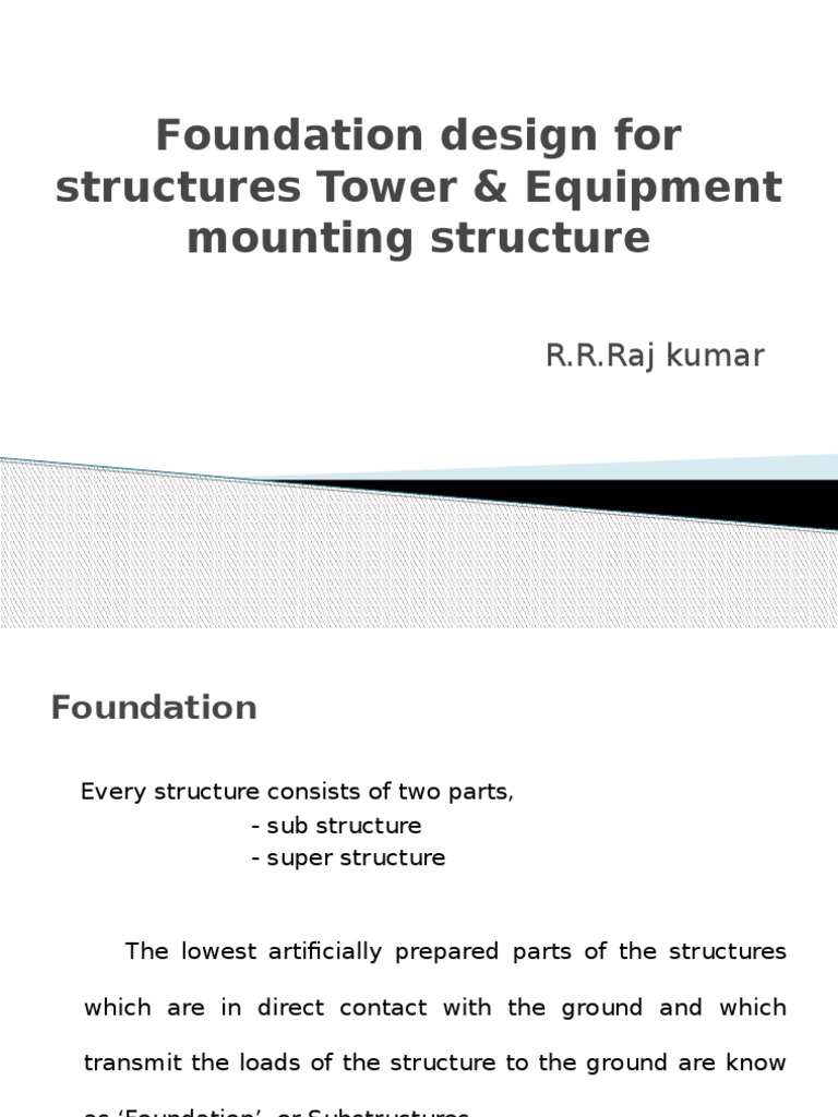 Foundation Design | PDF | Foundation (Engineering) | Bending