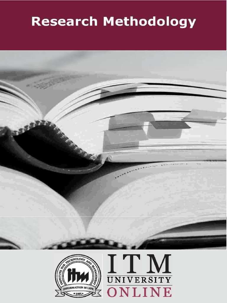 Research Methodology - ITM Unviersity - MBA - Sem 2 | PDF ...