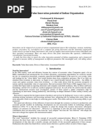 The Technology-Organization-Environment Framework | PDF | Innovation ...