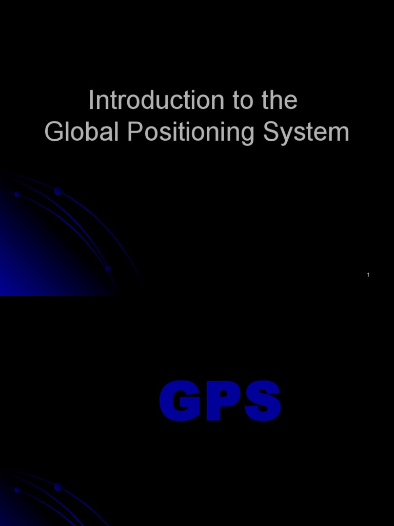 Introduction To The GPS | PDF | Global Positioning System | Satellite