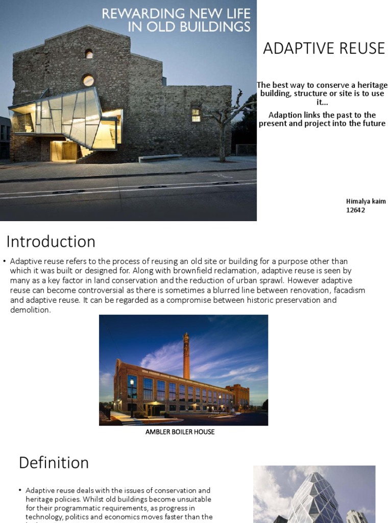 Adaptive Reuse 12642 PDF | PDF | Nature | Nature