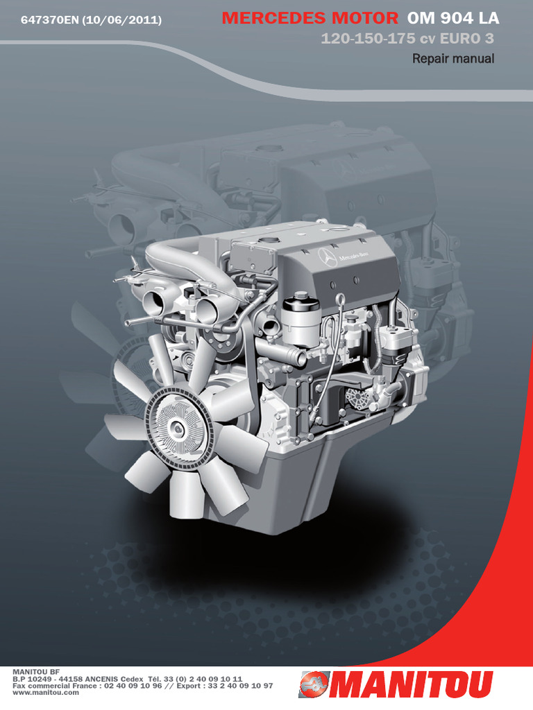 Manual Motor Mercedes Benz 904 | PDF