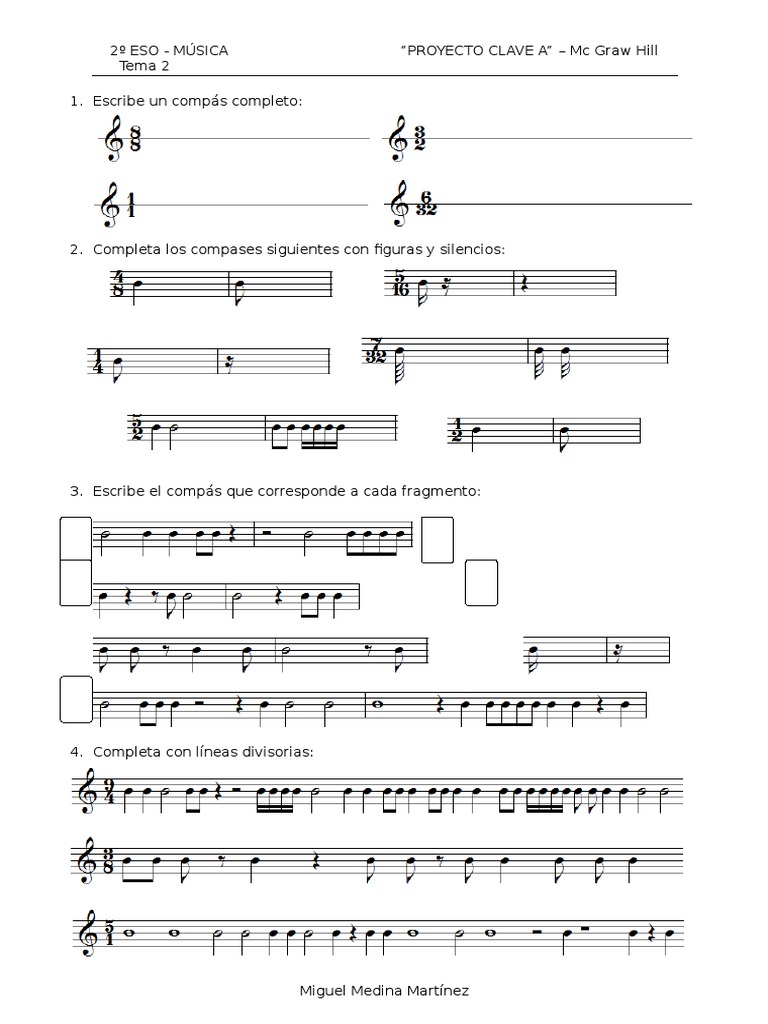 Ficha Compases | PDF