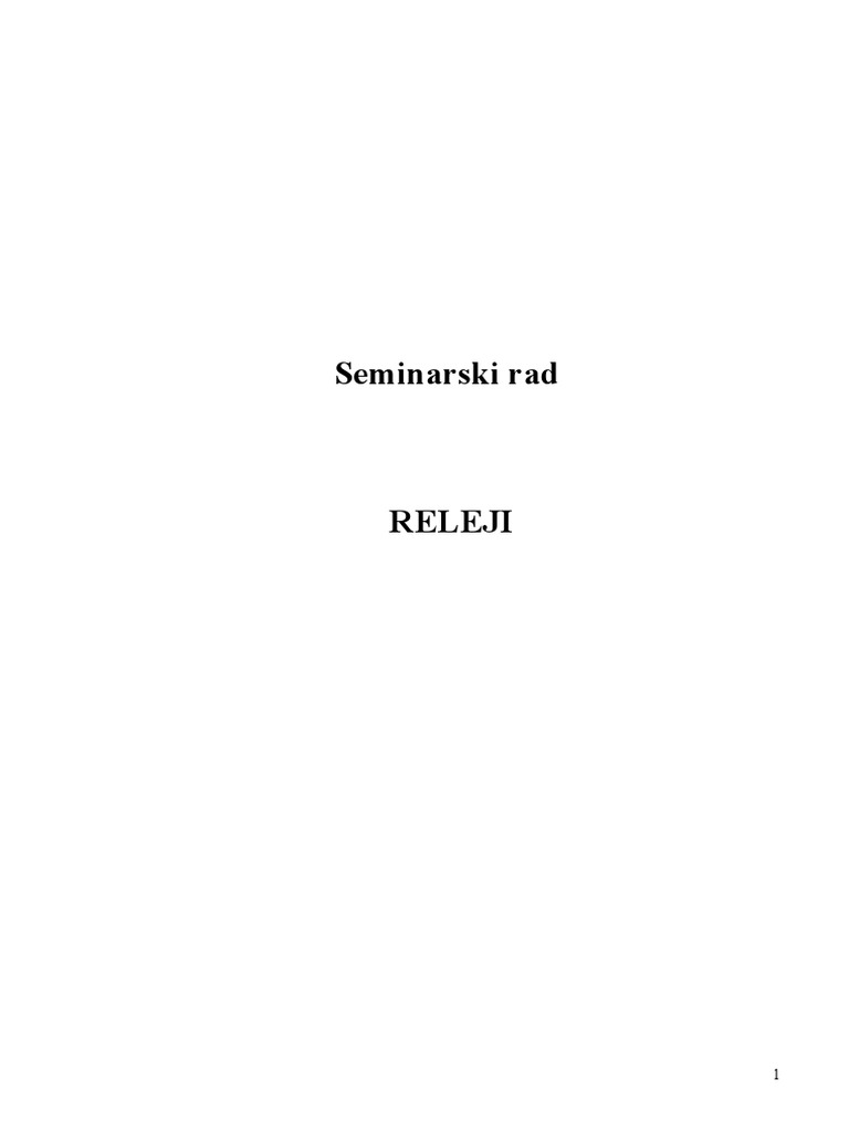 Releji | PDF
