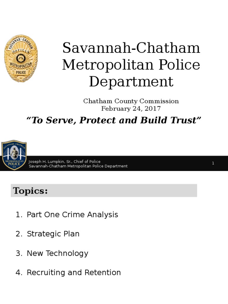 Savannah Police Strategic Plan 2017 | PDF | Body Worn Video | New York ...