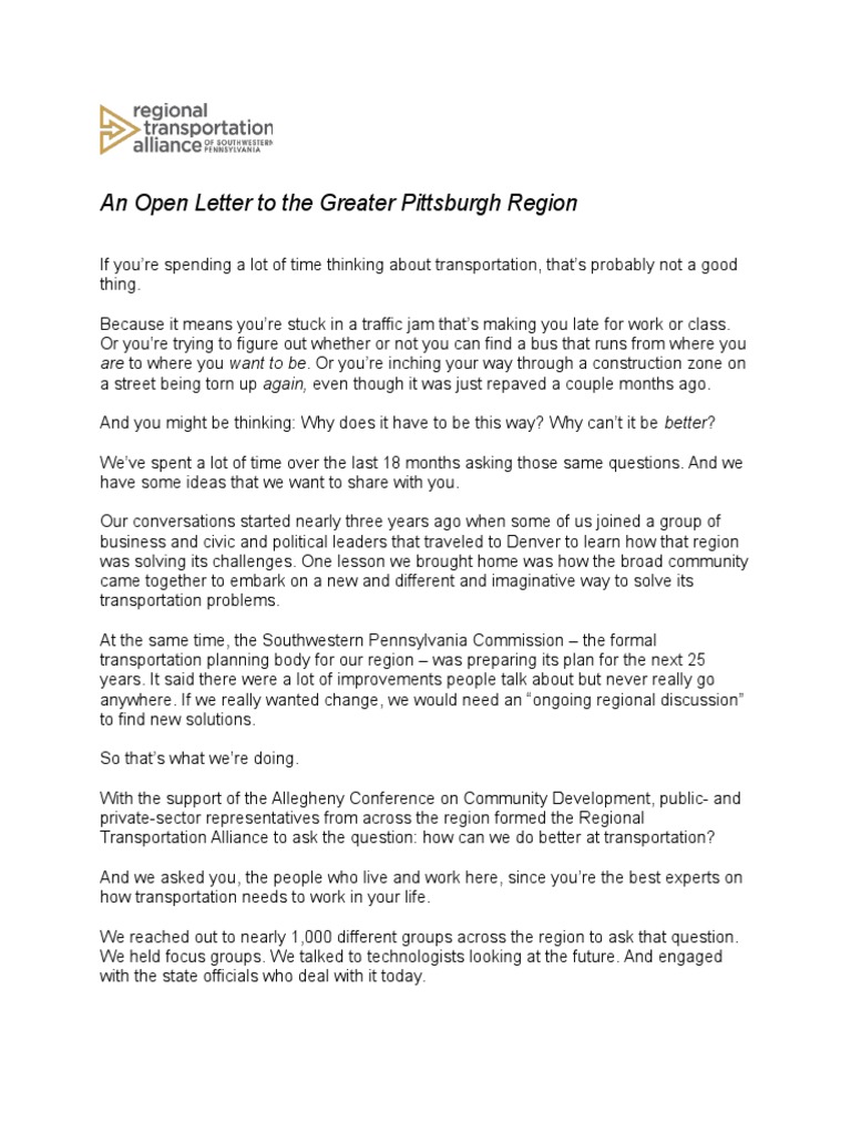 Open Letter | PDF