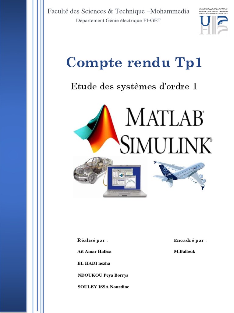 Rapport Automatique Tp1 | PDF | C (Langage de programmation) | Automatisation