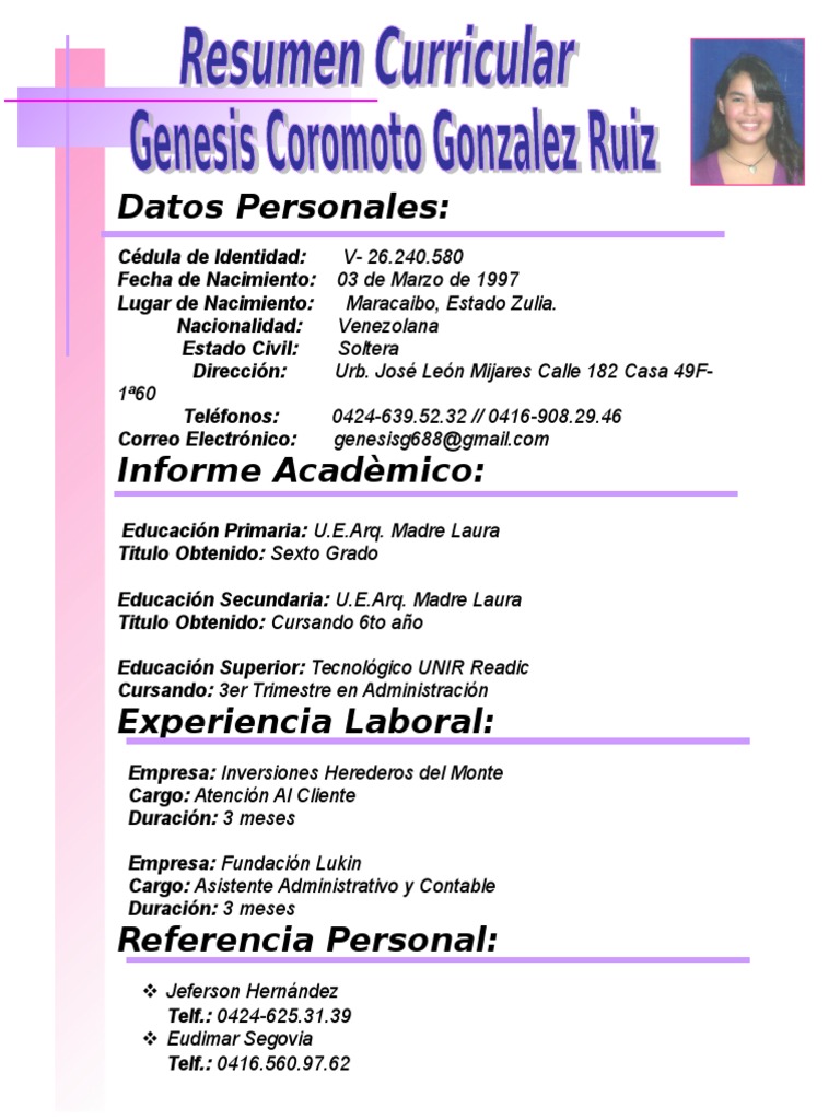 Genesis Gonzalez | PDF