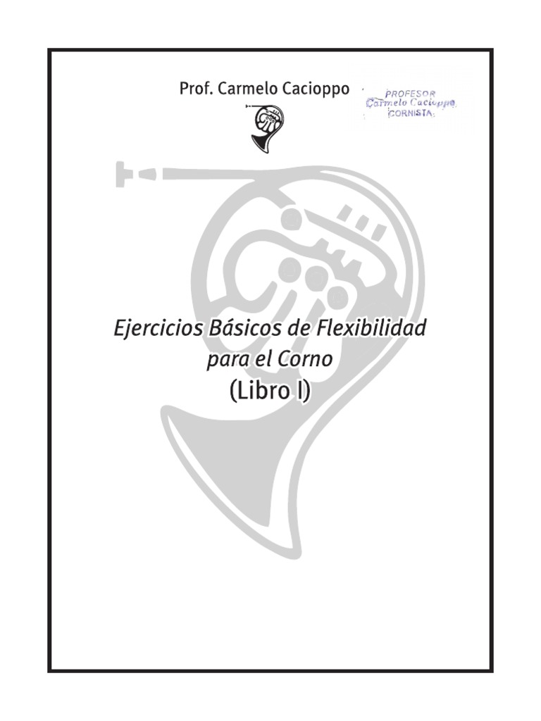 Ejercicios Básicos de Flexibilidad para El Cono Libo I - Prof Carmelo Cacioppo | PDF