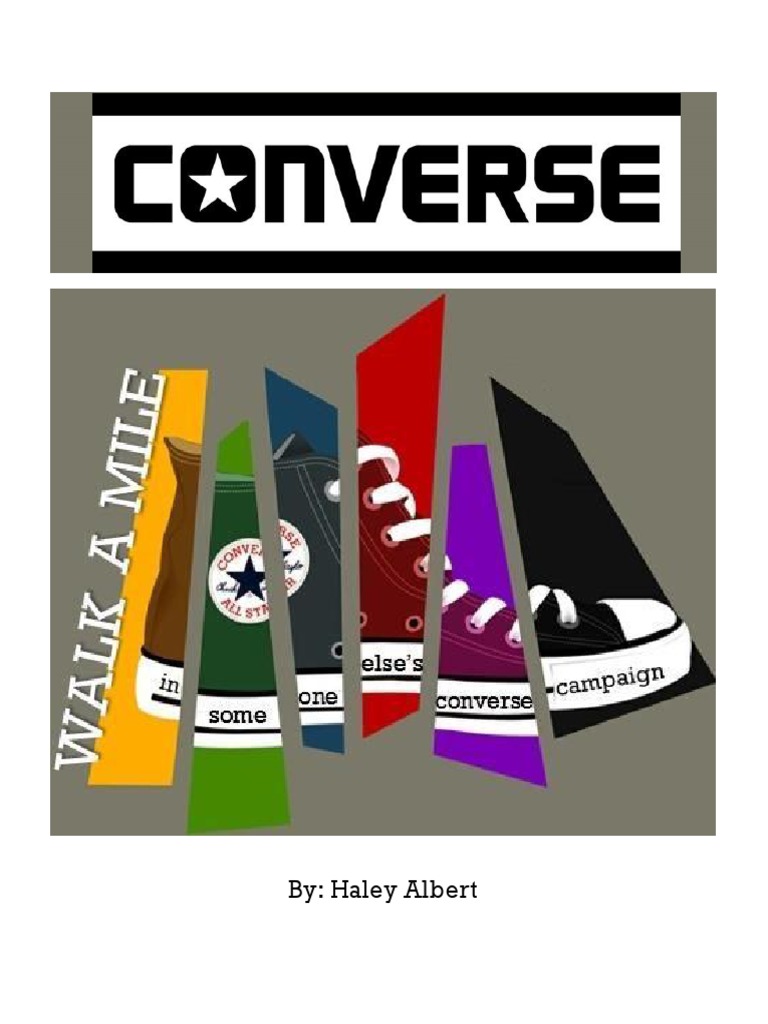 converse marketing campaign writeup | Brand | Promotion (Marketing)