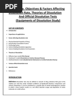 Dissolution How To Calculate Dissolution Calculation in Excel Sheet PDF ...