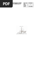 RT Technique Sheet + Report Rev 4 | Radiography | Welding