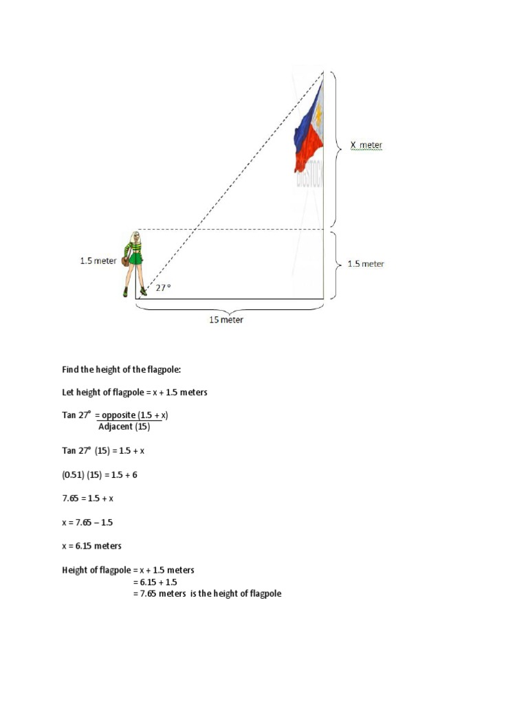 Height of The Flagpole | PDF