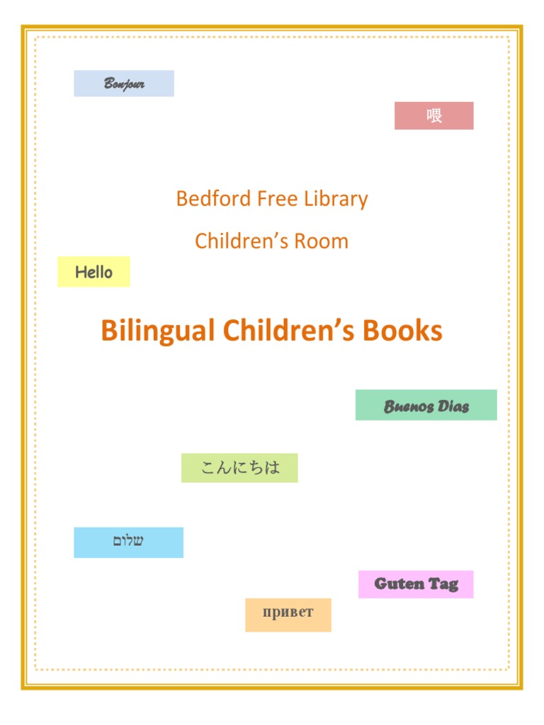 Bilingual Books | PDF