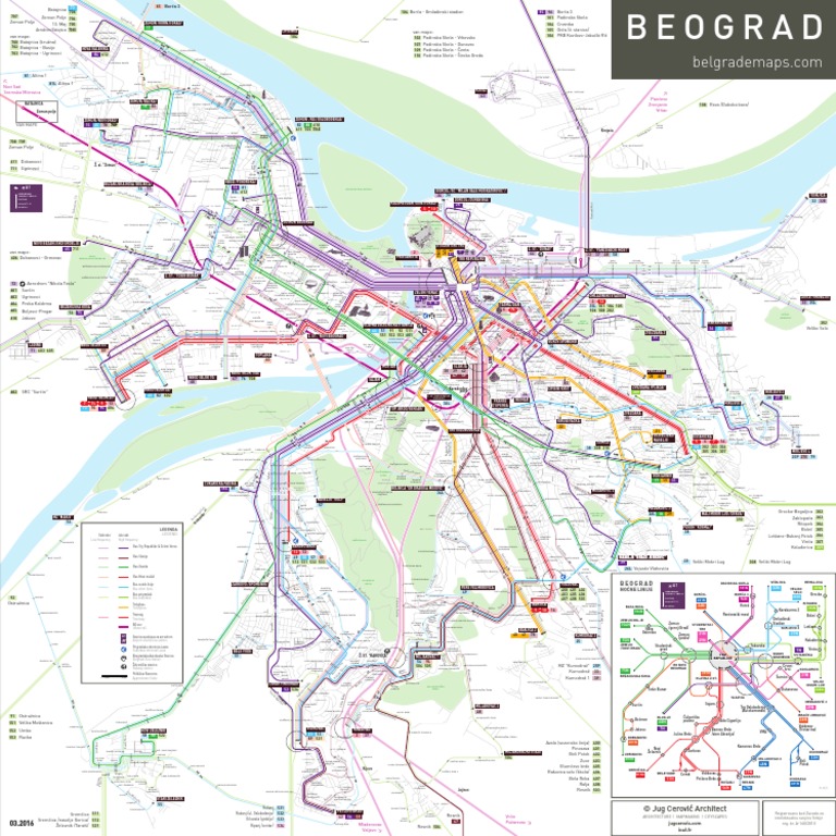 Mapa Prevoza BG PDF | PDF