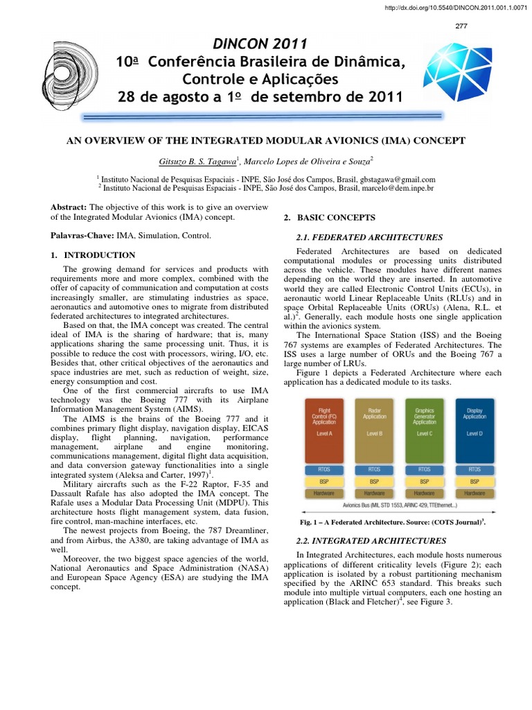 Overview of Integrated Modular Avionics | PDF