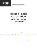 Jollibee Foods Corporation Case Analysis and Case Solution | PDF | Strategic Management | Swot ...