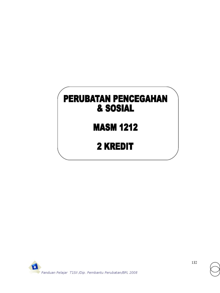 Format Panduan Pelajar MASM 1212 | PDF