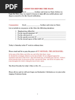 English Mass Commentator Guide | PDF | Mass (Liturgy) | God The Father