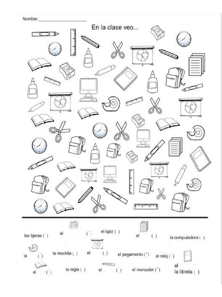 En La Clase Veo... | PDF