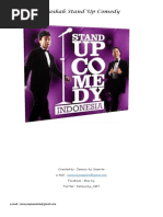 14 Contoh Materi Stand Up Comedy Singkat, Terlucu Dan Terbaru | PDF
